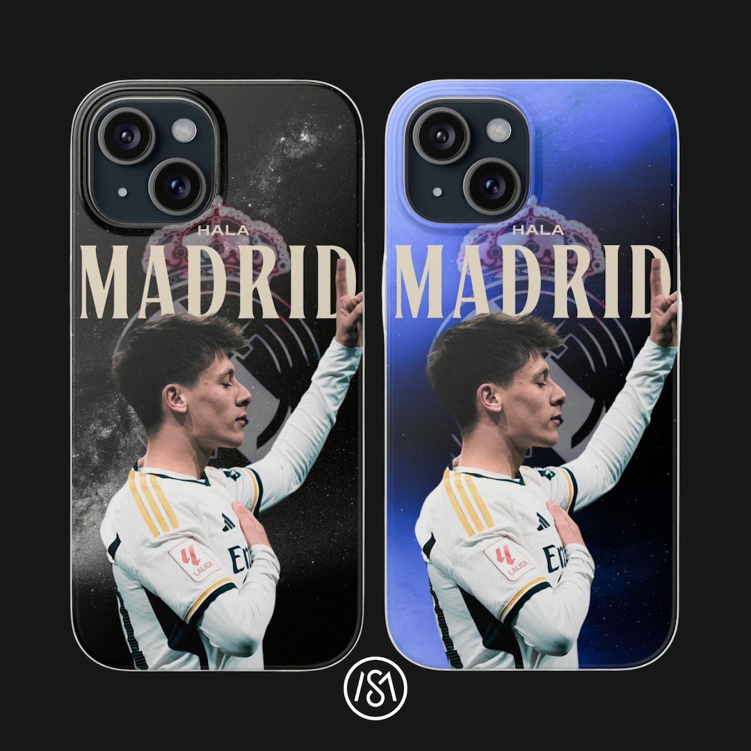 Arda Güler Real Madrid ''hala Madrid'' Phone Case for iPhone 15 14 13 ...