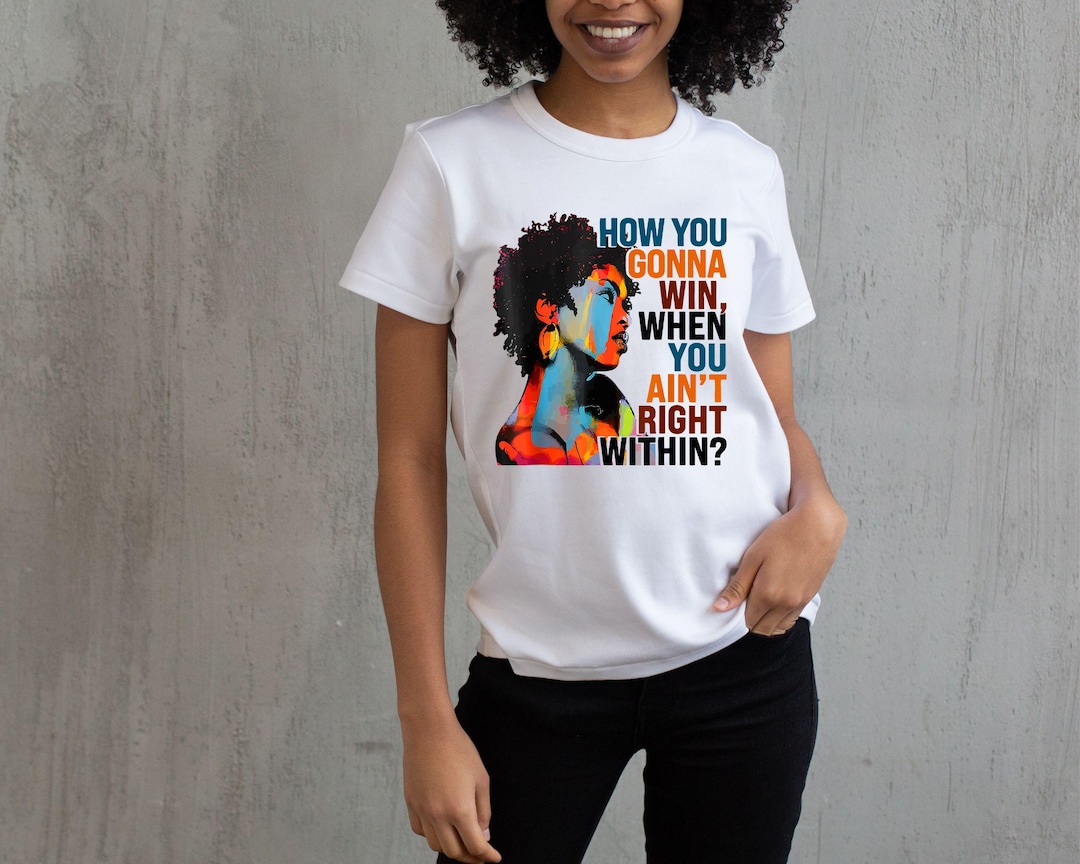 Lauryn Hill Graphic Tee: "how You Gonna Win" Rap Lyrics Shirt - Etsy