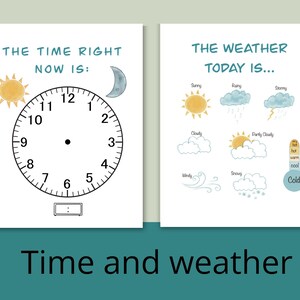 Morning Menu - Preschool - Kindergarten - Toddler - Printable ...