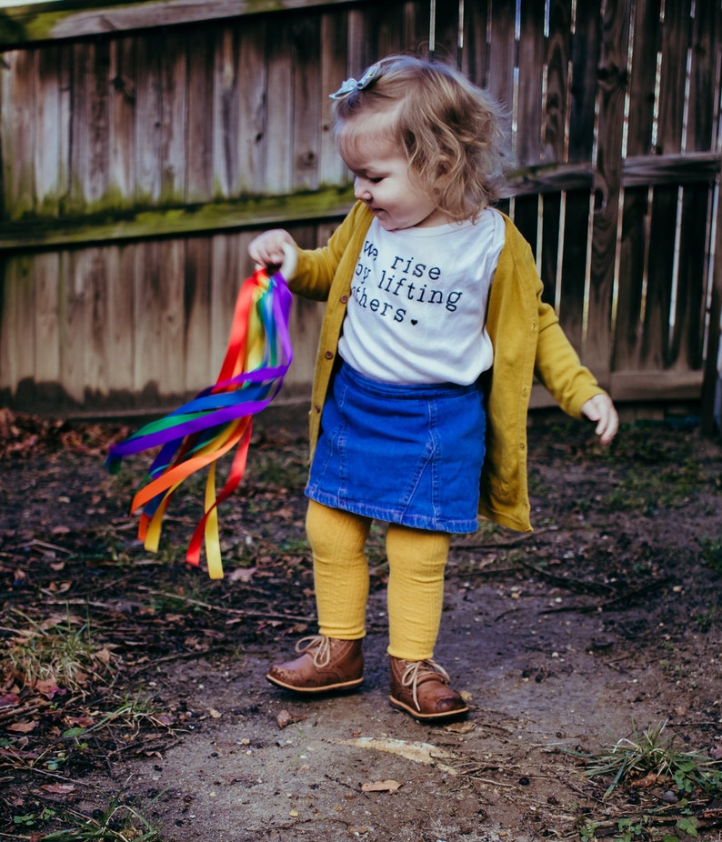 Rainbow Ribbon Wand - Rainbow Hand Kite, Rainbow Toys, Unique Gifts for ...
