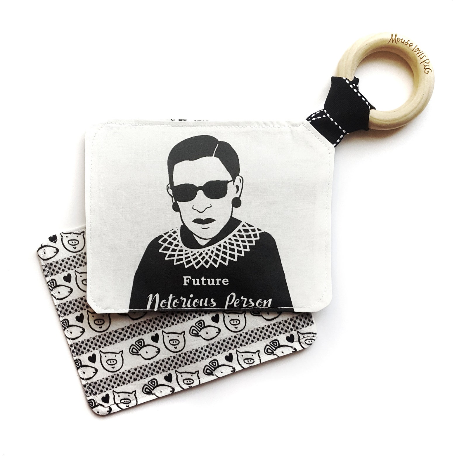 RBG Baby Gift Baby Crinkle Toy Organic Toys Sensory Toy - Etsy