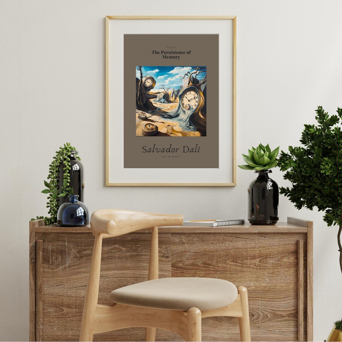 Salvador Dalí Inspired the Persistence of Memory Poster 5 Color ...
