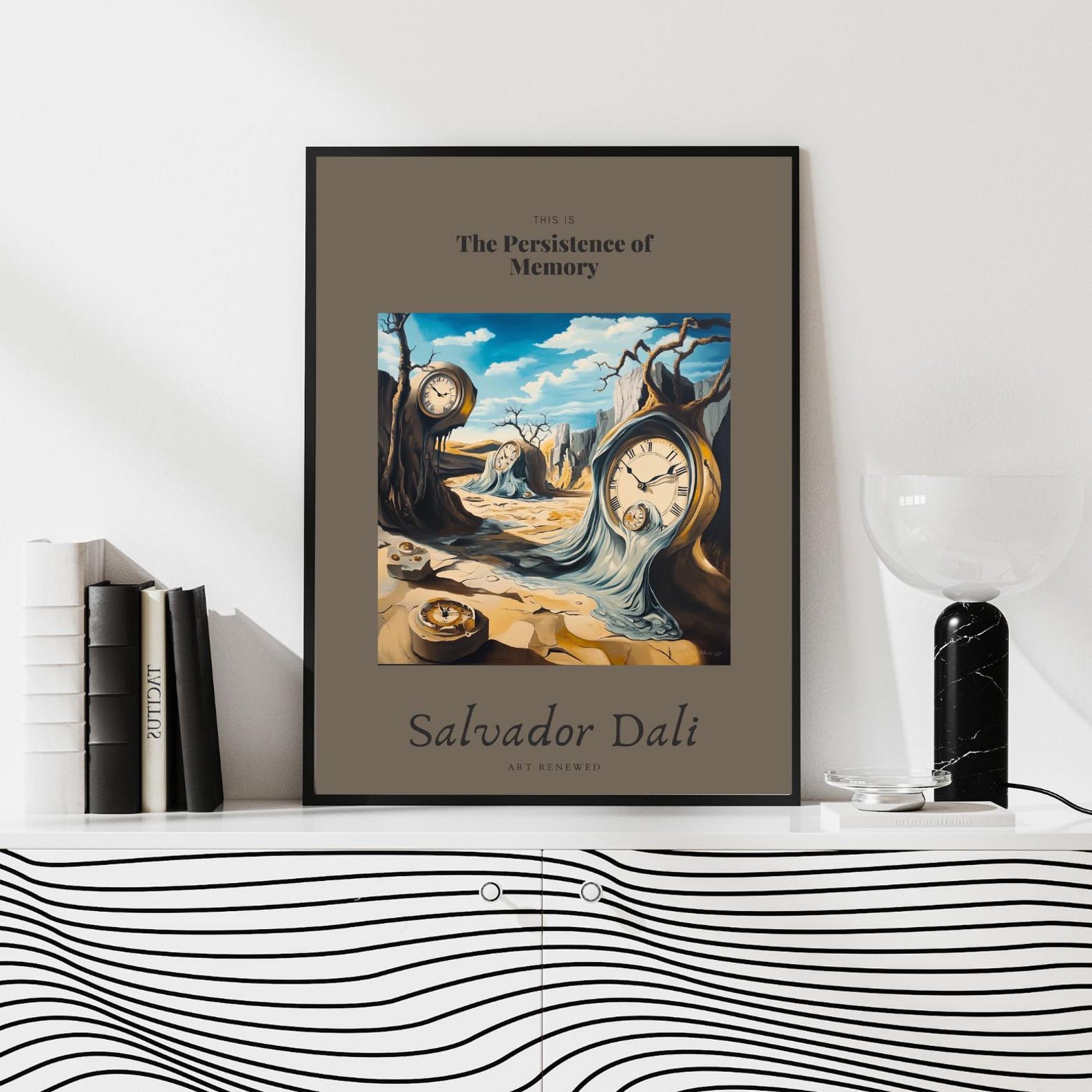 Salvador Dalí Inspired the Persistence of Memory Poster 5 Color ...
