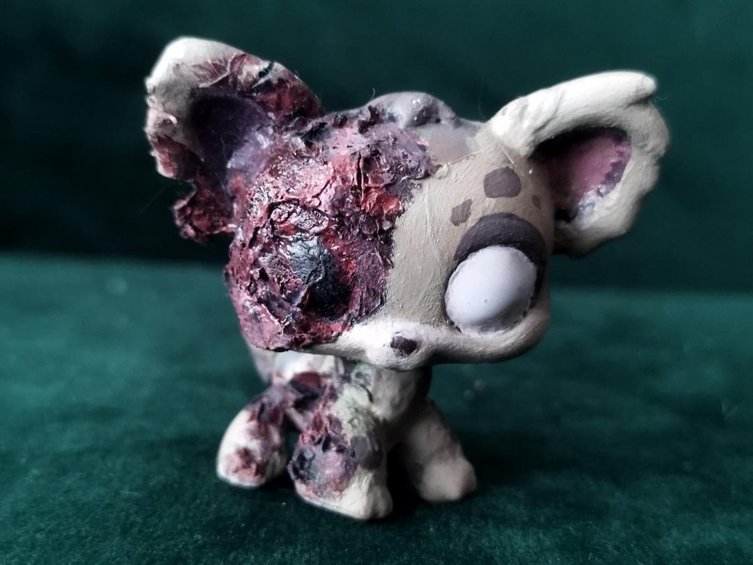 LPS Custom Zombie Dog - Etsy