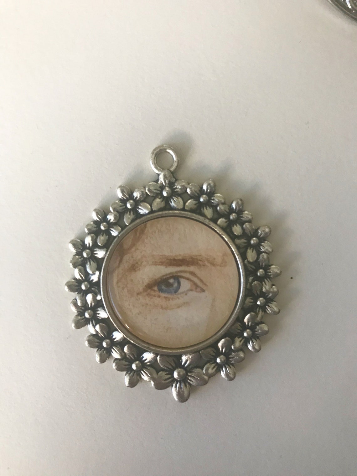 Outlander Hand-painted Lover's Eye Miniature Brooch Original Painting ...