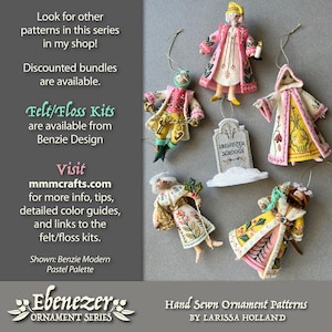 Ghost of Christmas yet to Come PDF Pattern for a Hand Sewn Wool Felt ...