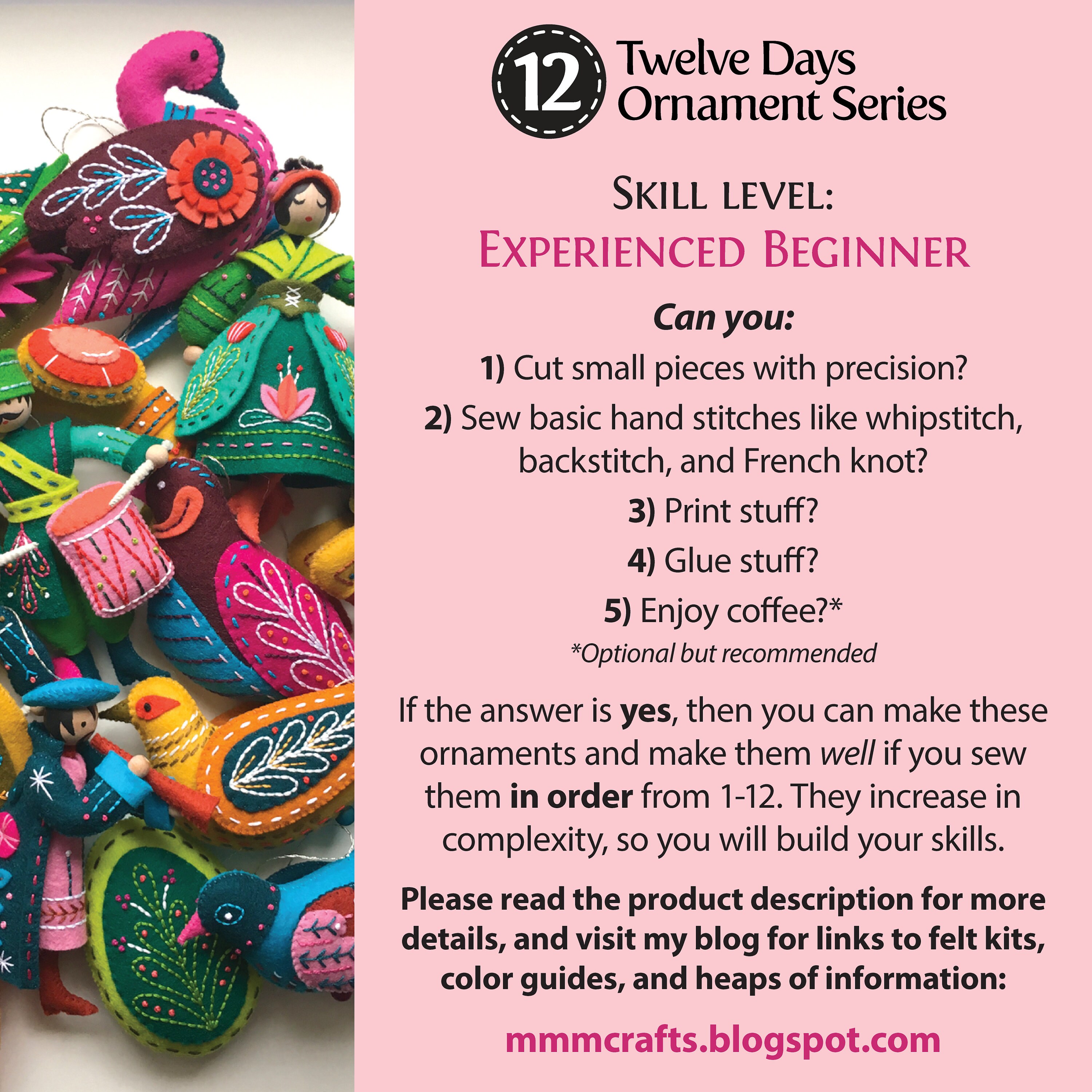 Twelve Days Series Complete 1-12 PDF Pattern Bundle: A | Etsy