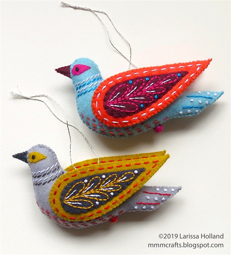 Twelve Days Series 1-3 PDF Pattern Bundle: Partridge & Pear | Etsy