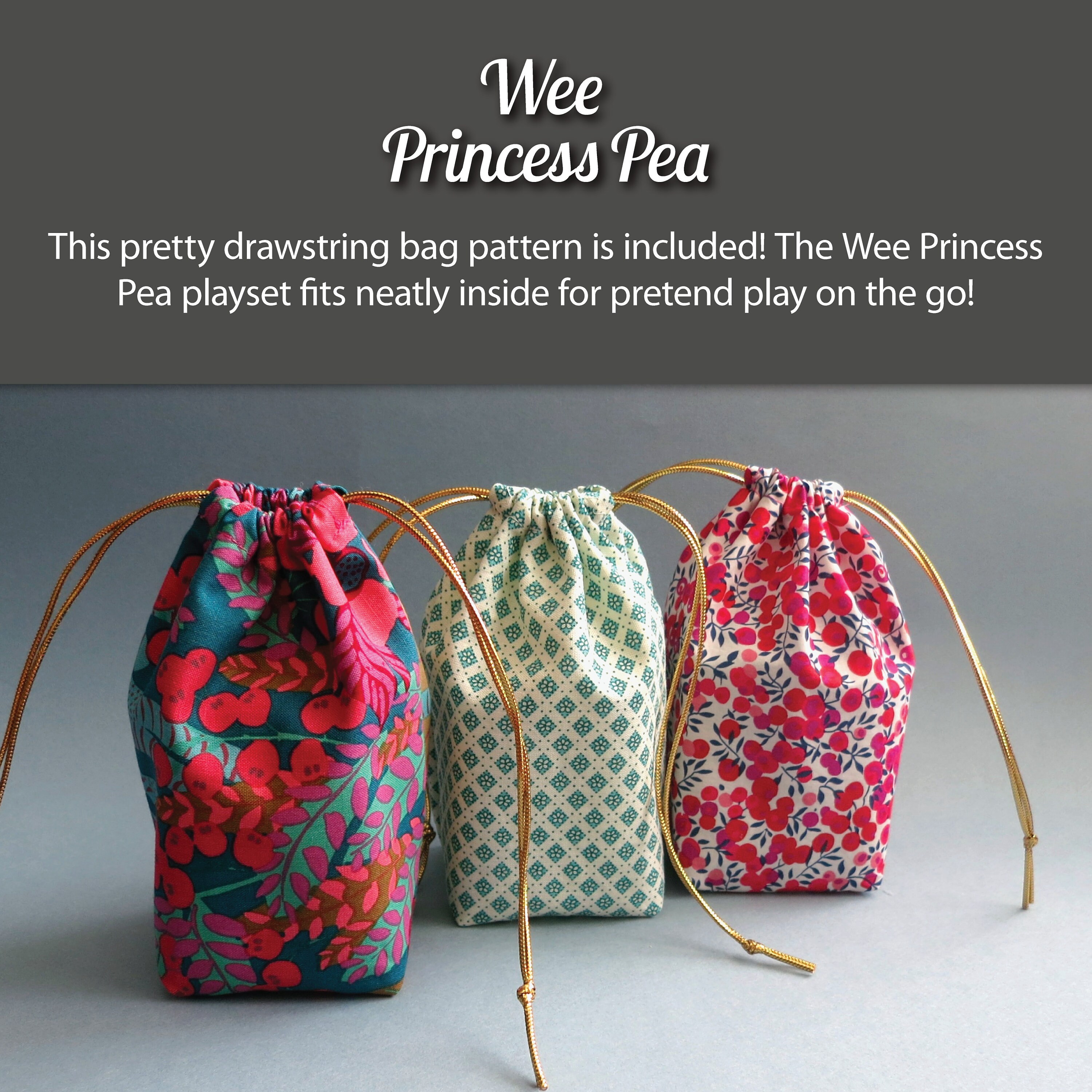 Wee Princess Pea PDF Craft Pattern for a Travel Size Fairy Tale Doll ...