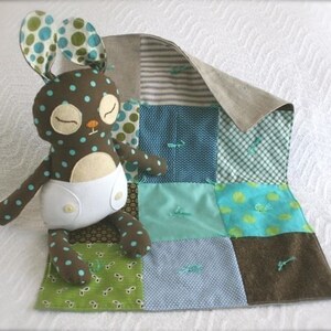 Baby Binky Bunny PDF Printable Pattern - Etsy