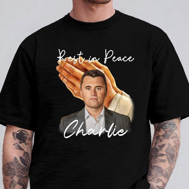 Charlie Kirk Merchandise - Etsy