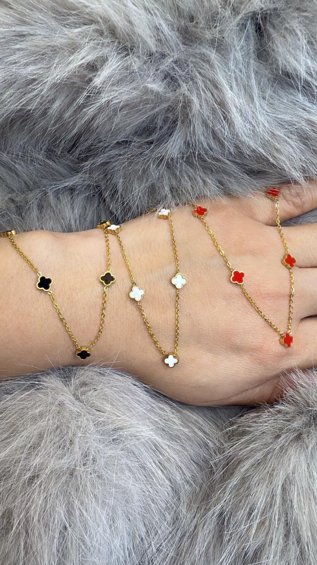 Stainless Steel Van Cleef Inspired Necklaces - Etsy