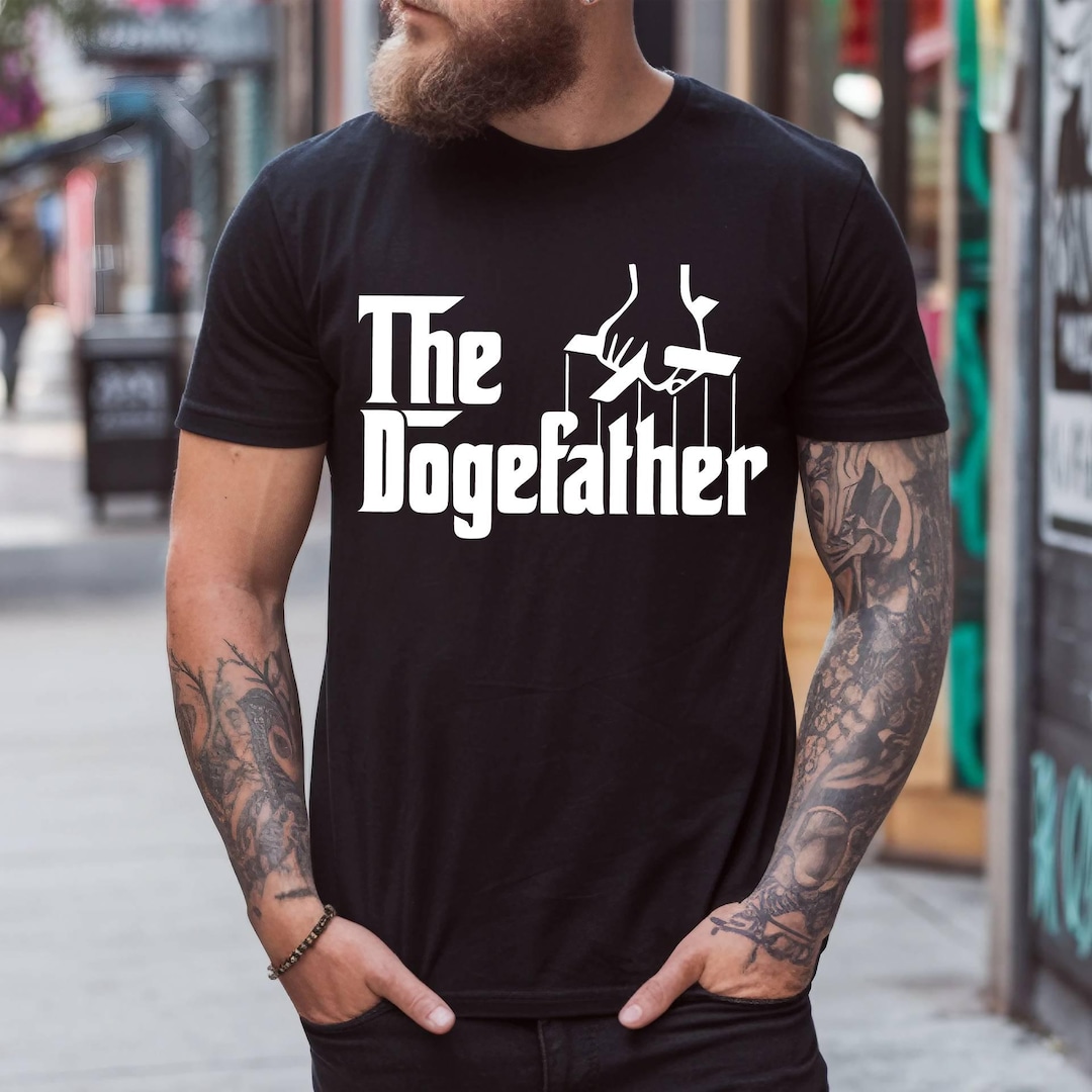The Dogefather T-shirts, Funny Crypto T-shirt, Doge Coin, Crypto Tshirt ...