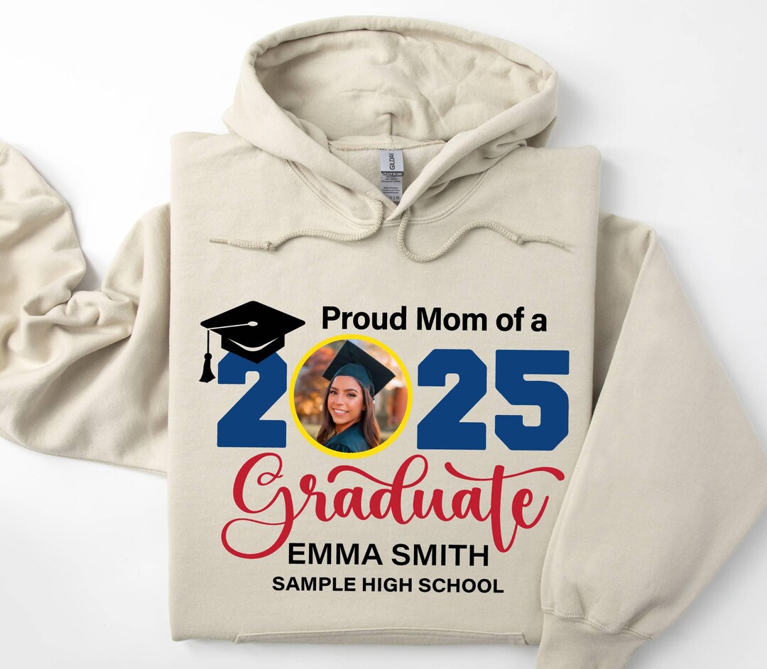 Personalized Graduation Hoodie, Custom Proud Family Hoodie, Graduate ...