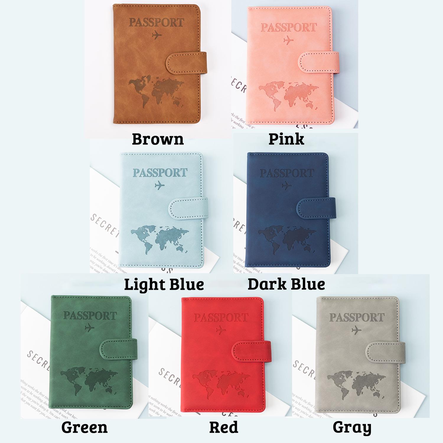 Personalized Passport Cover, Custom Engraved Leather Passport Case ...