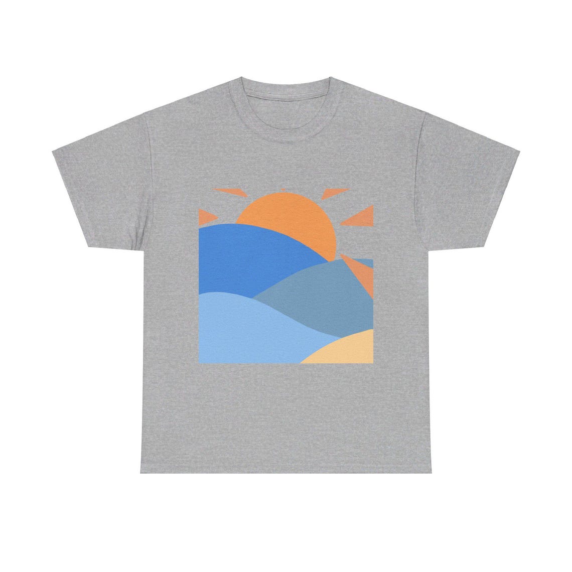 Cute Sun Summer Unisex Heavy Cotton Tee - Etsy