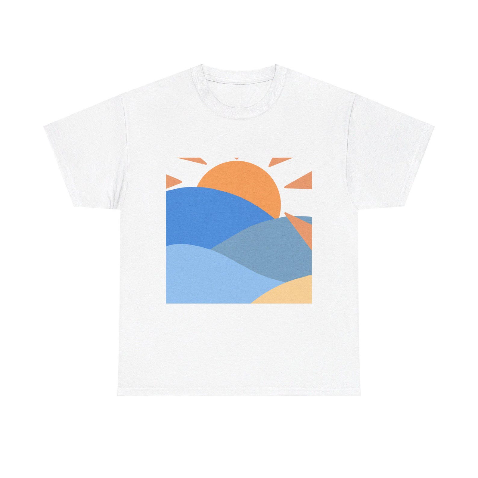 Cute Sun Summer Unisex Heavy Cotton Tee - Etsy