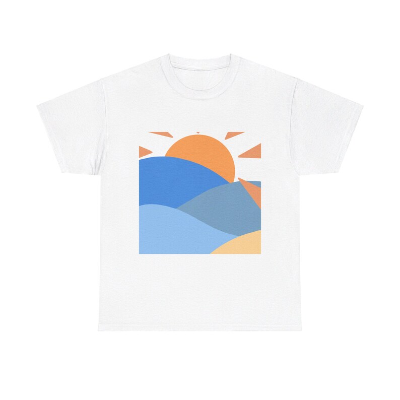 Cute Sun Summer Unisex Heavy Cotton Tee - Etsy