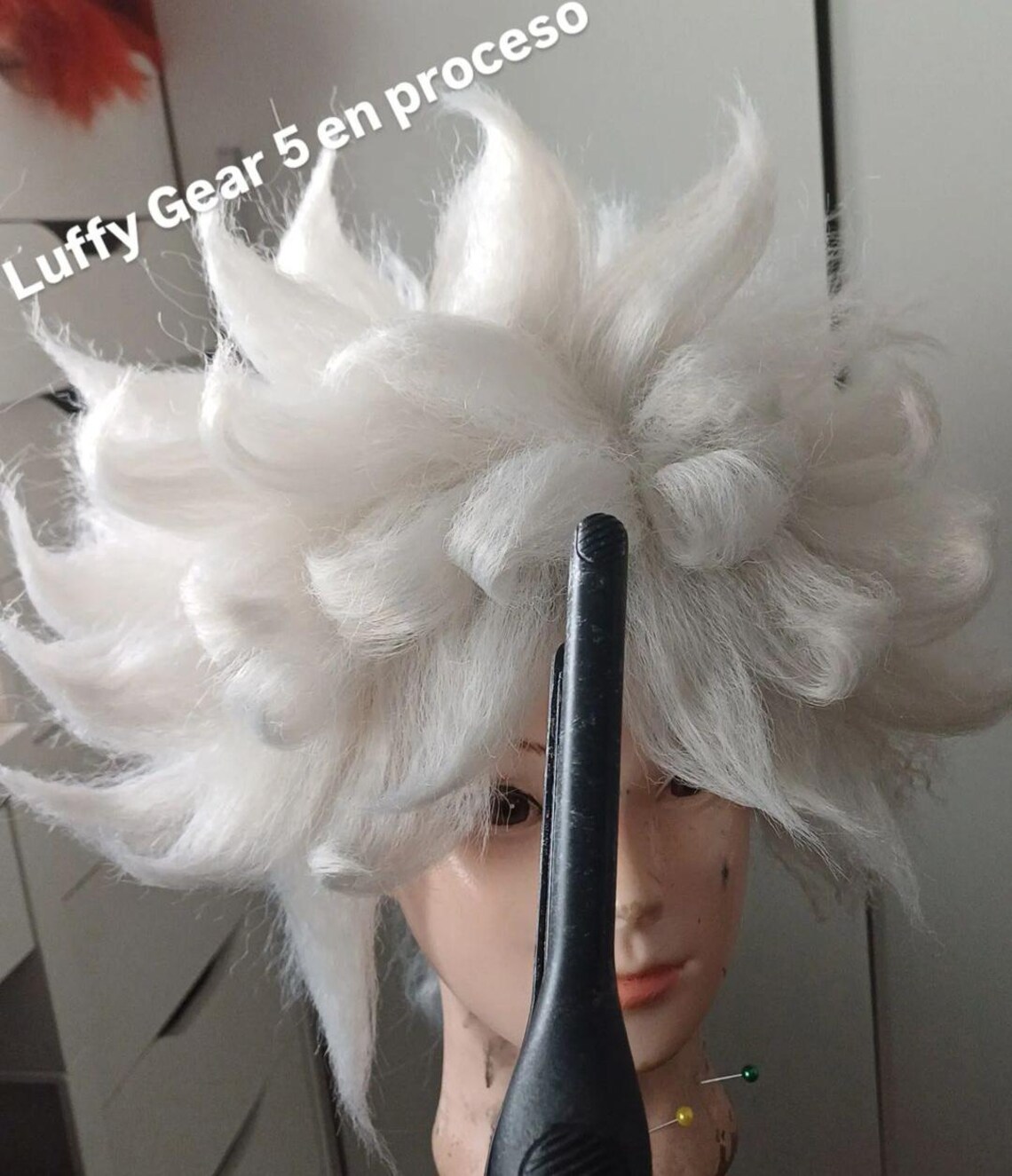 Luffy Gear 5 Wig One Piece Monkey D Luffy - Etsy