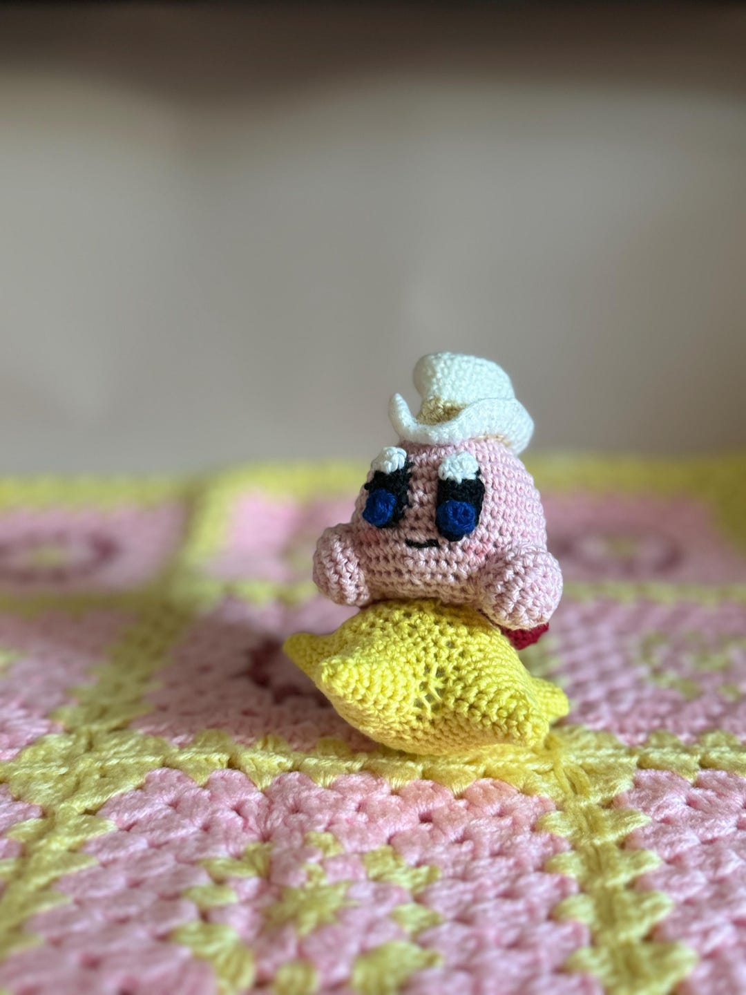 Crochet Kirby Cowboy Plush - Etsy