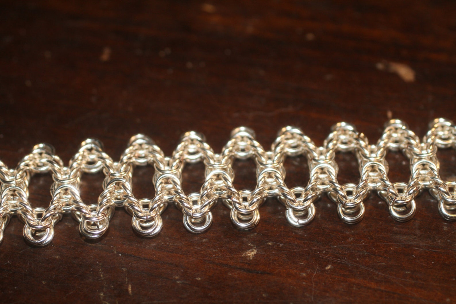 Byzantine Waves Chain Maille Bracelet - Etsy