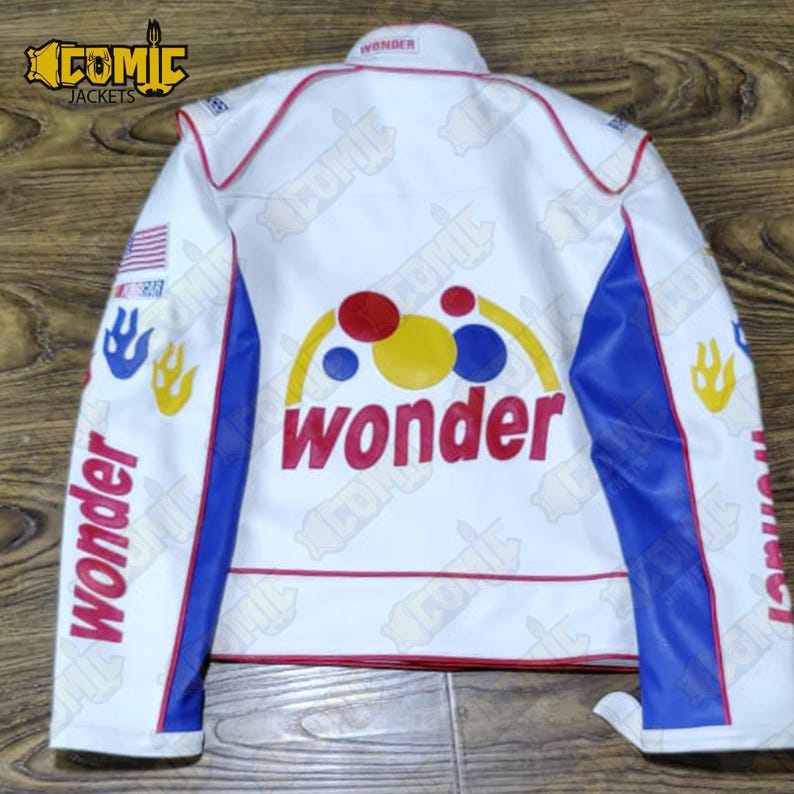 Wonder Jacket | Handmade Real Leather | Ricky Bobby Jacket | Cosplay ...