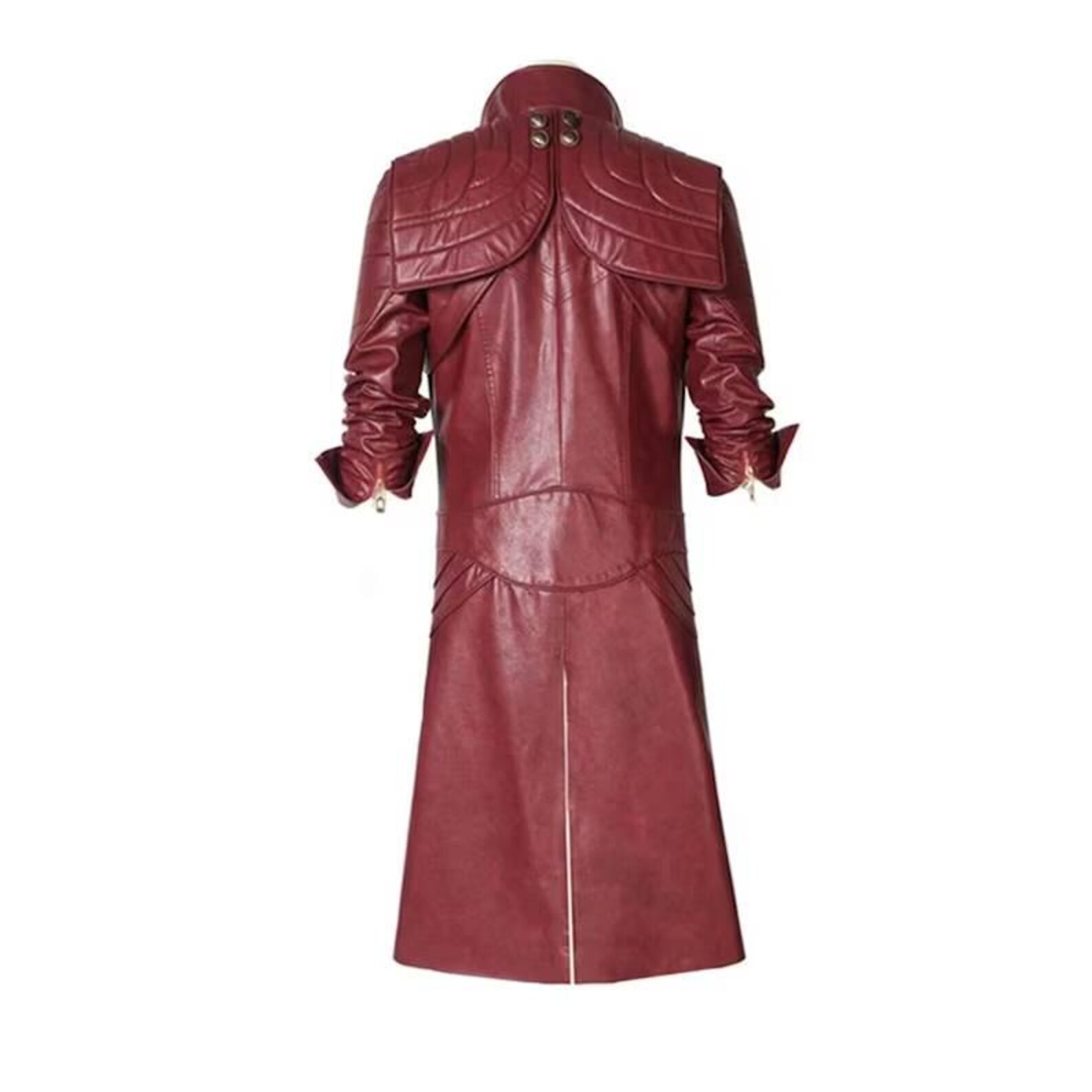 Men's Devil-inspired Dante Demon Slayer Leather Trench Coat Handmade ...