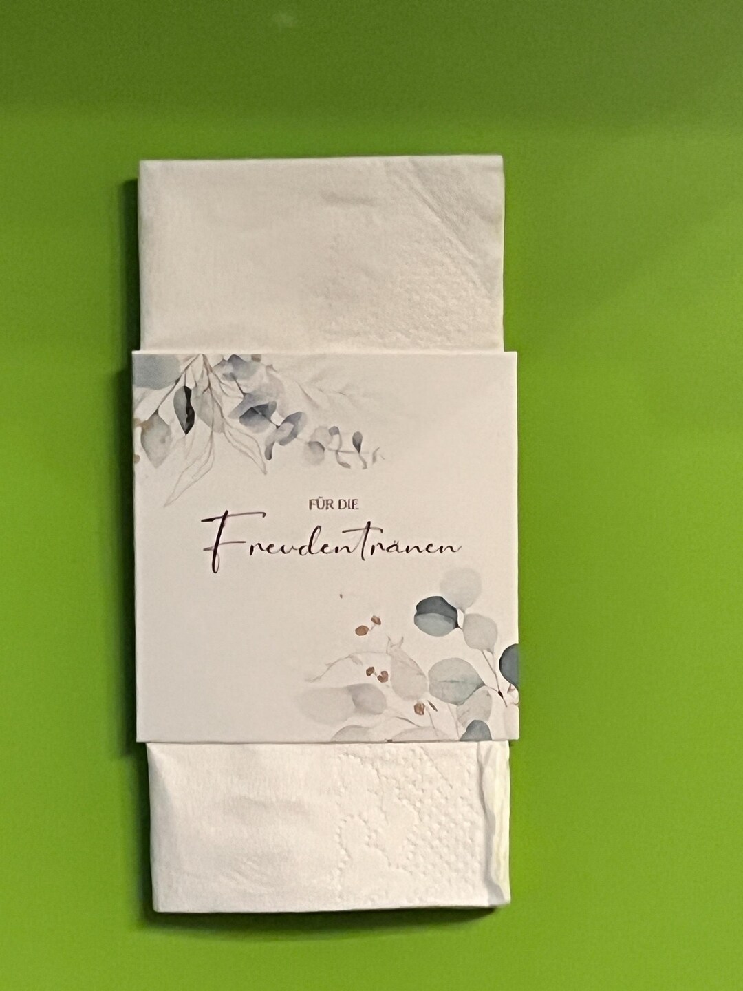 Handkerchief Banderole | Banderole | Tears of Joy | Eucalyptus ...