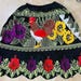 Handmade Floral Embroidered Skirt: Micronesian Island Style - Etsy