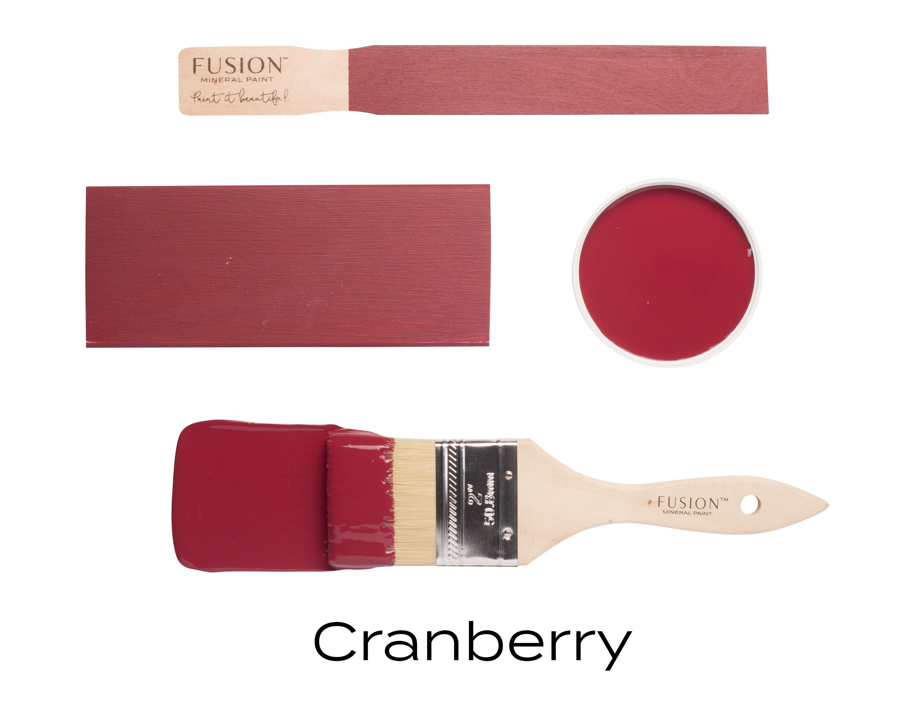 Cranberry - Fusion Mineral Paint - Etsy