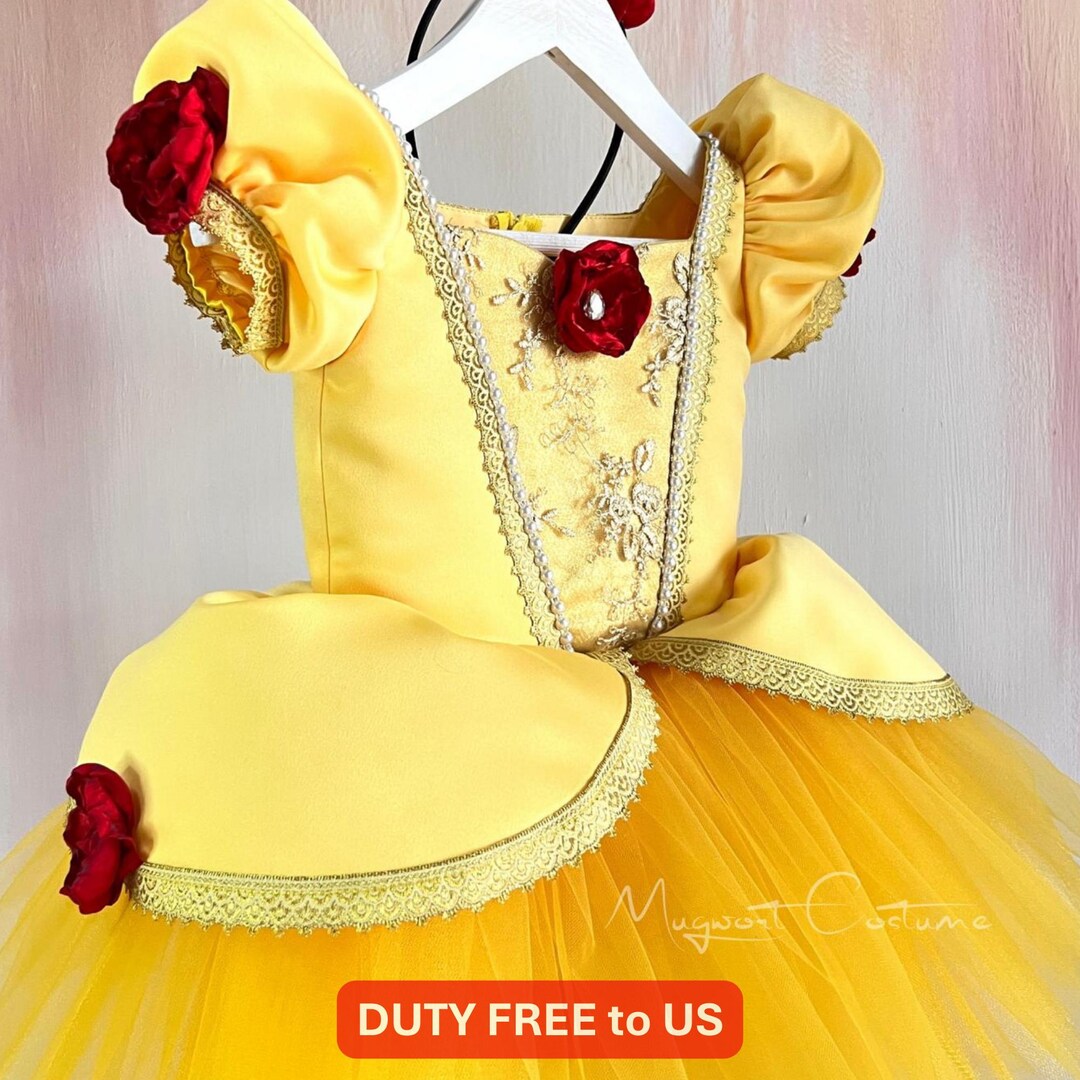 Princess Belle Costume, Halloween Costume - Etsy