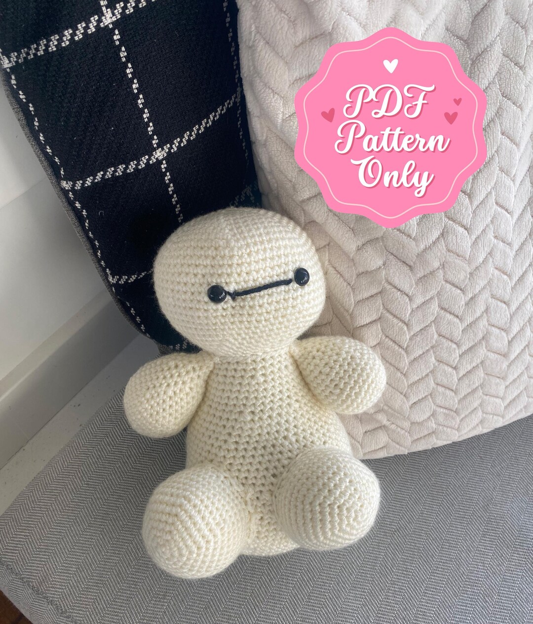 Baymax PDF Crochet Pattern - Etsy