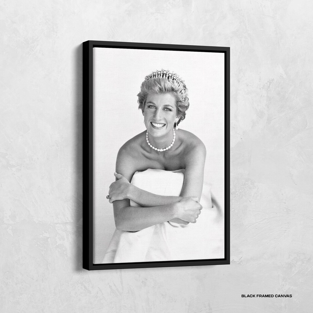 Princess Diana Print, Princess of Wales Poster, Photography Prints ...