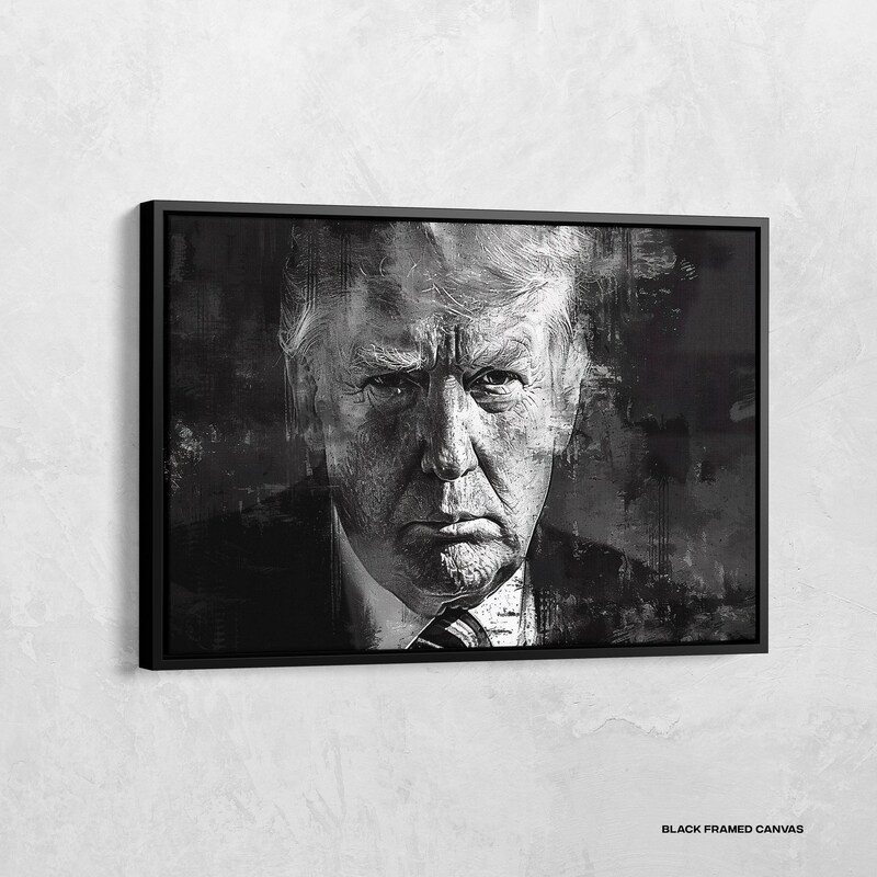 Trump Canvas Wall Art - Etsy