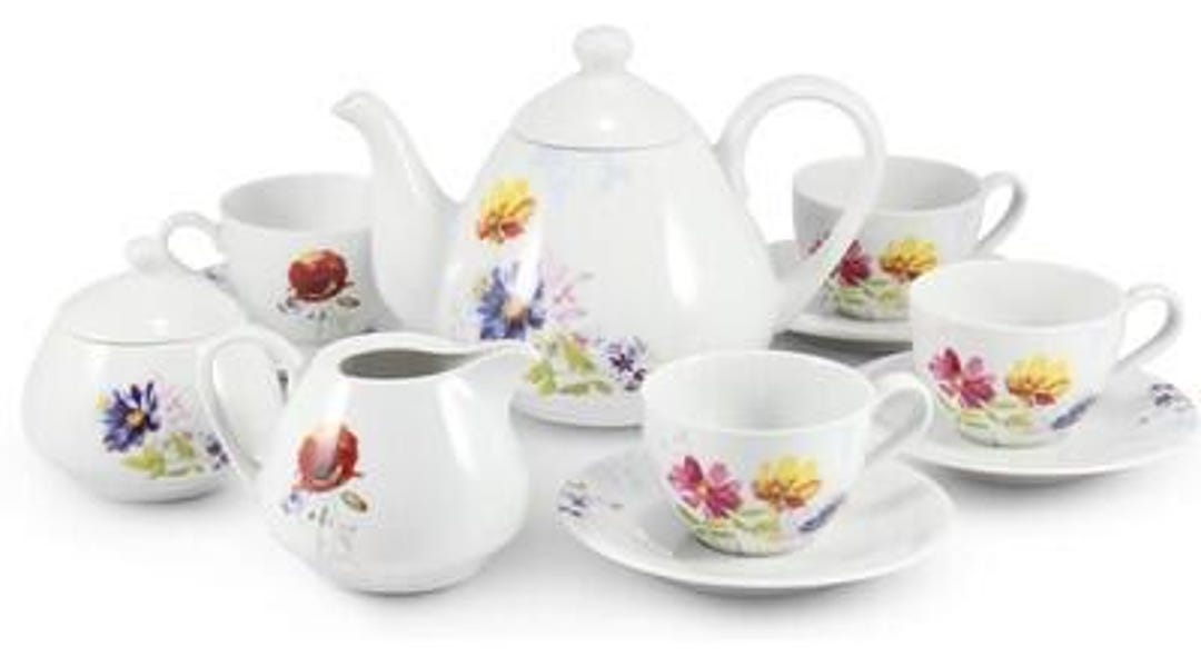 Tea Set 11-piece Clearing of Loučky - Etsy