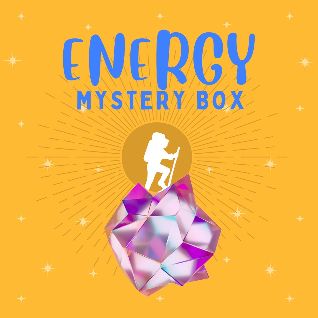 Energy Mystery Gift Box Surprise Motivational Crystal & Gemstone Gift ...