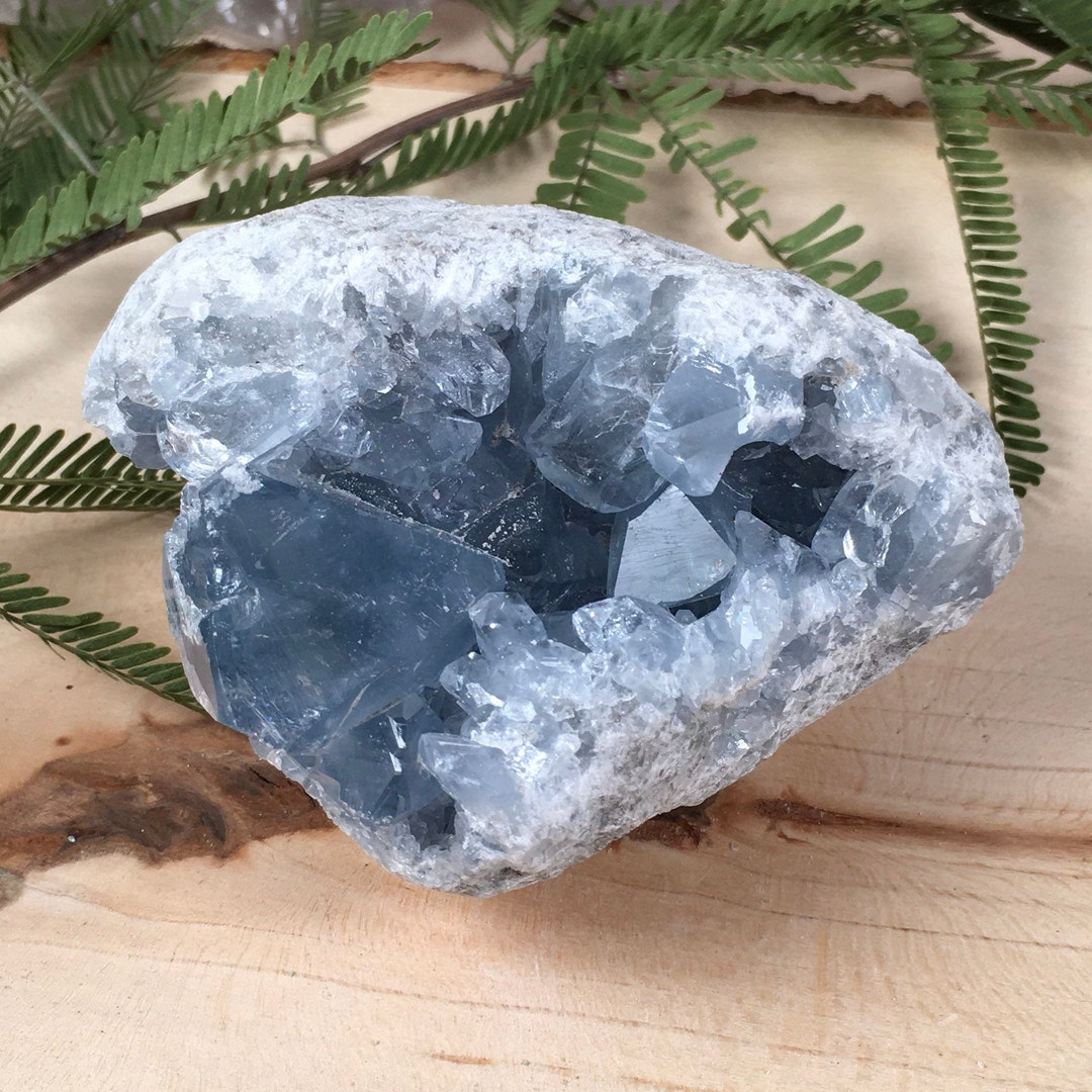 Celestite Cluster ~ Blue Celestite From Madagascar - Celestite Rough ...