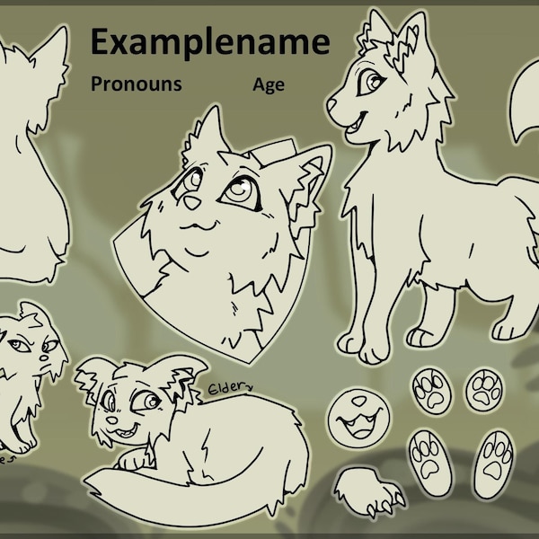 Warrior Cats Base Art - Etsy