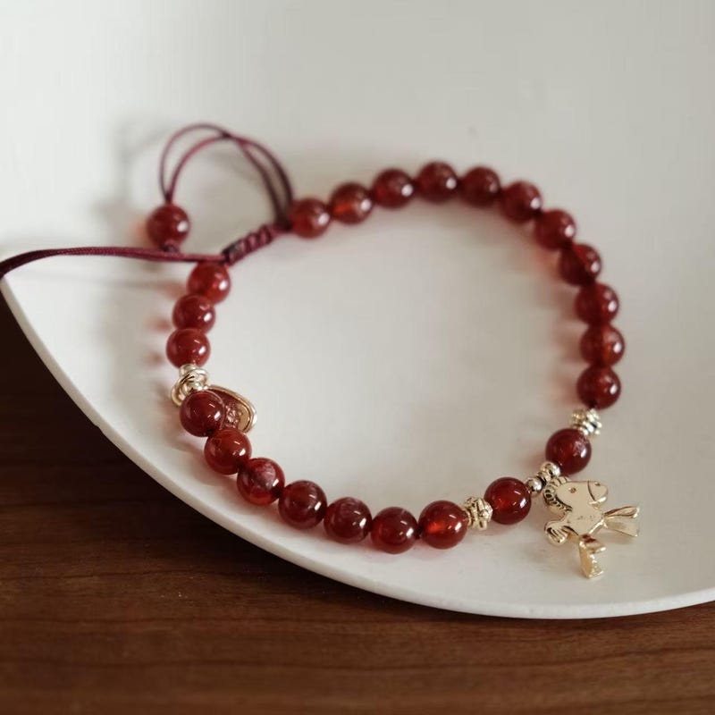 Jade Year of Horse - Etsy