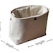 Canvas Drawstring Bag Organizer: Tote Insert With Pockets - Etsy