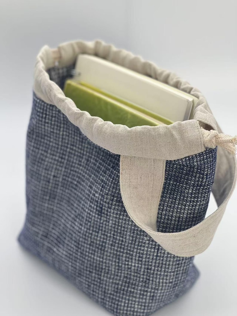 Drawstring Pouch, Drawstring Bags, Project Bag, Storage Bag, Cute Bag ...