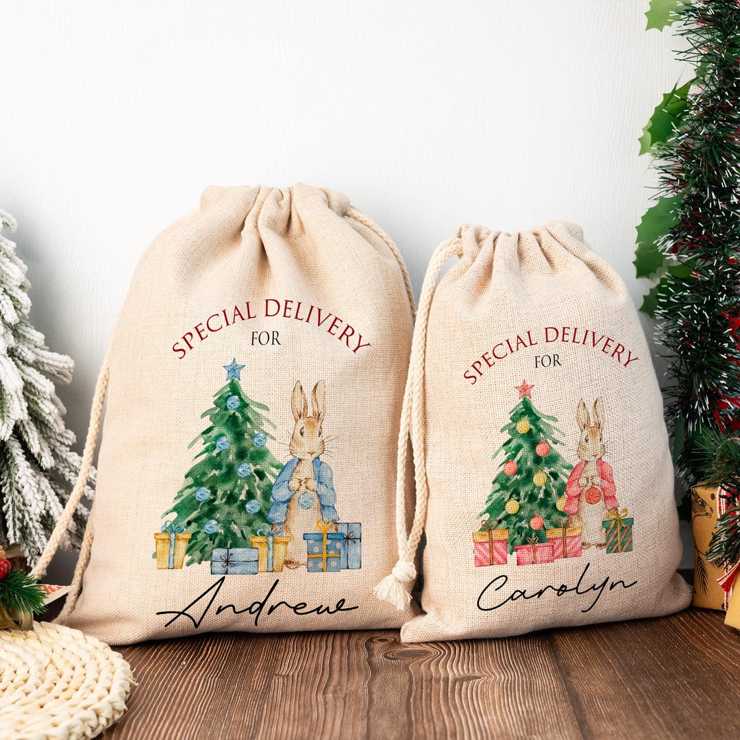 Personalised Santa Sack,custom Name Christmas Toy Sack for Kids ...