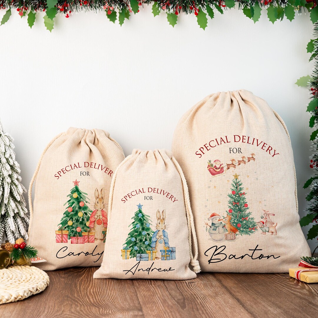Personalised Santa Sack,personalised Christmas Toy Sack With Name ...