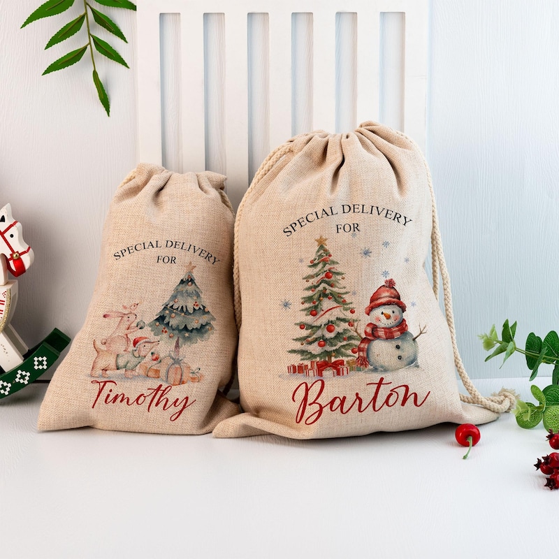 Personalized Santa Sack - Etsy