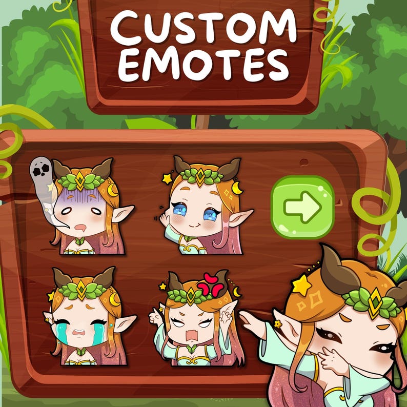 Custom Emote, Emotes Commission, Emotes for Twitch, Emote, Vtuber Emote ...