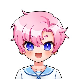 Custom Cute PFP, Cute PFP Commission, Cute PFP for Twitch, Anime Pfp ...