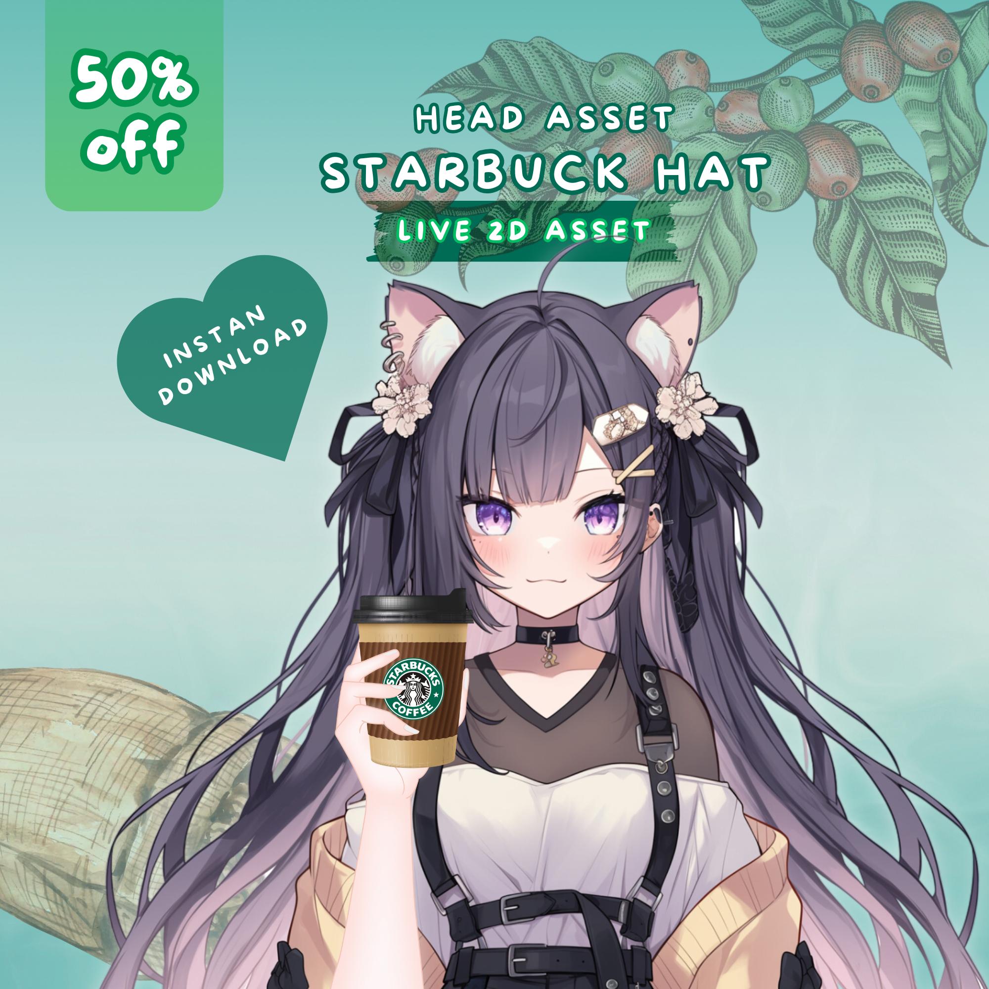 Vtuber Asset | Vtuber Hand Asset | Rigged Coffee Asset| Premade Assets | Rigged Starbucks Asset ...