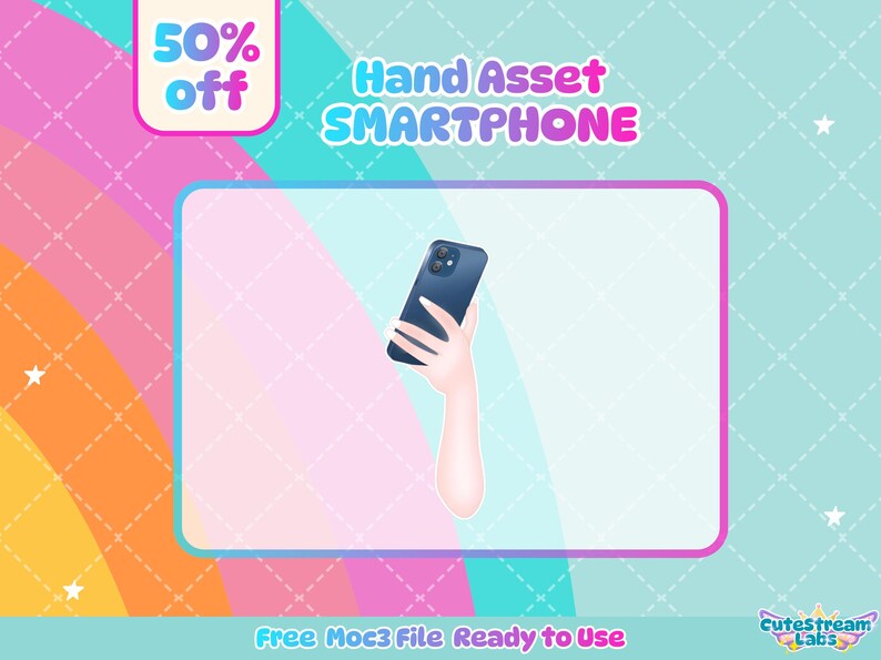 Rigged Phone Vtuber Asset: Live2d Smartphone (digital Download) - Etsy