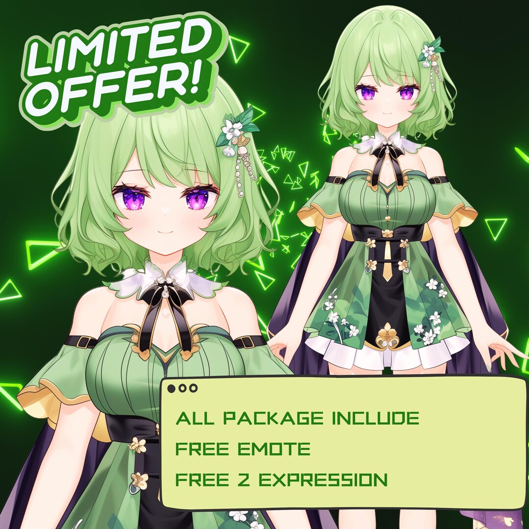 Custom Vtuber Model for Commercial Use| Vtuber Commission | Vtuber ...