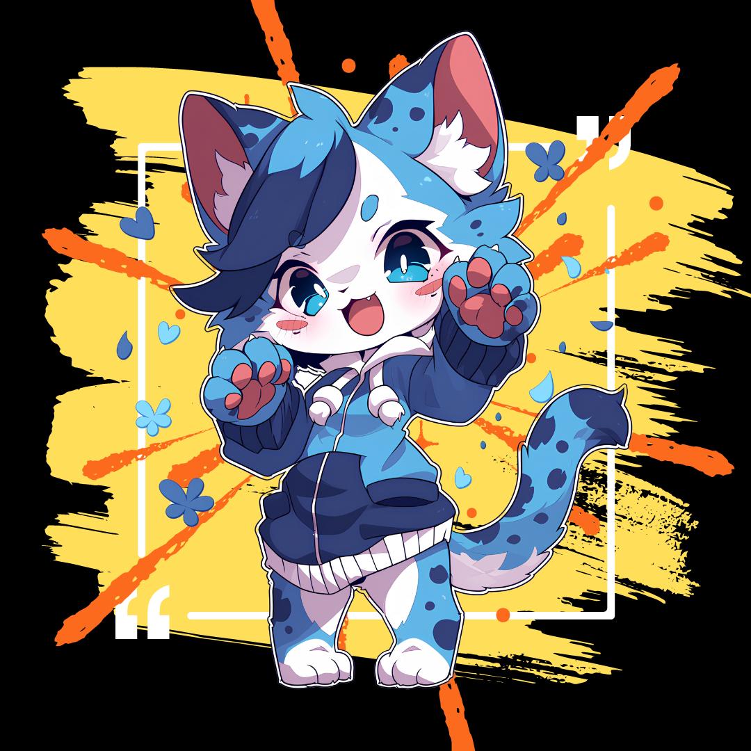 Furry Chibi Chibi Commission Furry For Twitch Chibi Furry Furry Pfp Cute Pfp Furry Icon